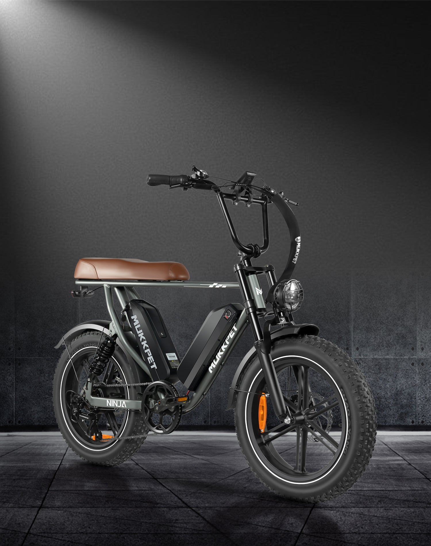 Mukkpet NINJA Moped-Style E-Bike – mukkpet bike