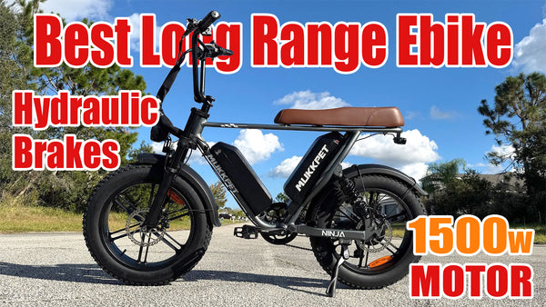 Mukkpet NINJA Moped-Style E-Bike – mukkpet bike