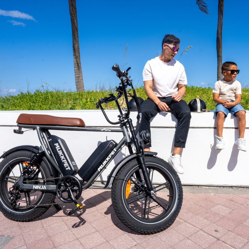 Mukkpet NINJA Moped-Style E-Bike – mukkpet bike