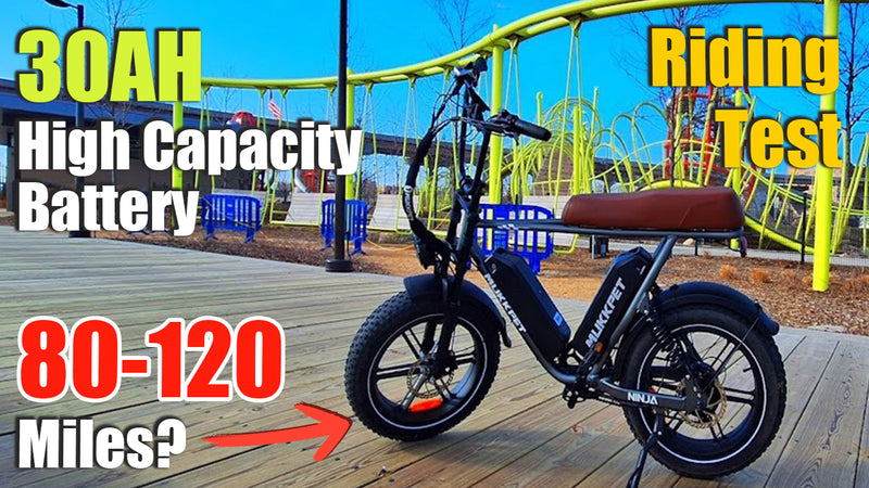 Mukkpet NINJA Moped-Style E-Bike – mukkpet bike