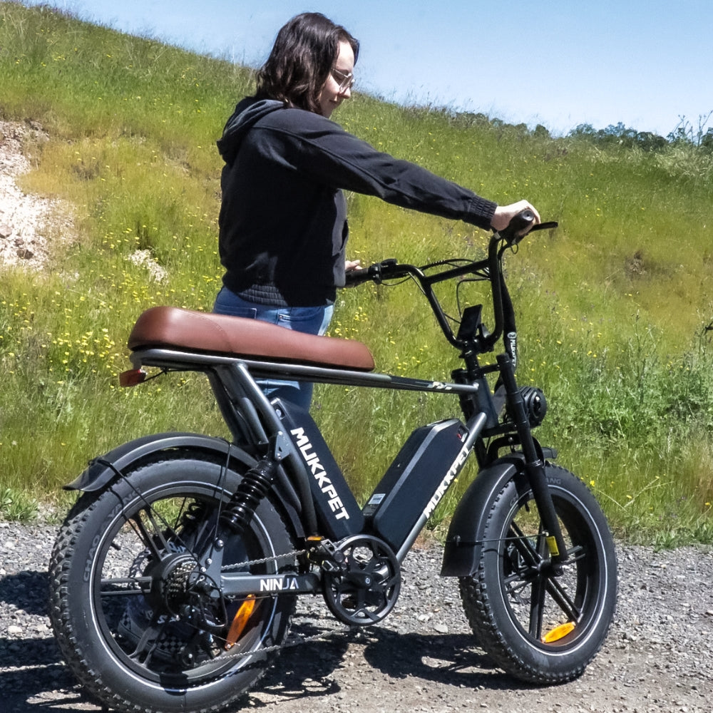 Mukkpet NINJA Moped-Style E-Bike – mukkpet bike