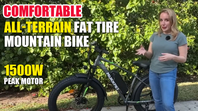 Mukkpet Suburban 1500W Peak E-bike – mukkpet bike