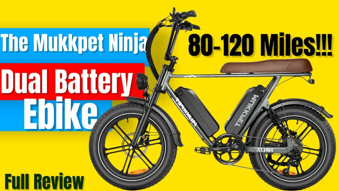 Mukkpet NINJA Moped-Style E-Bike – mukkpet bike