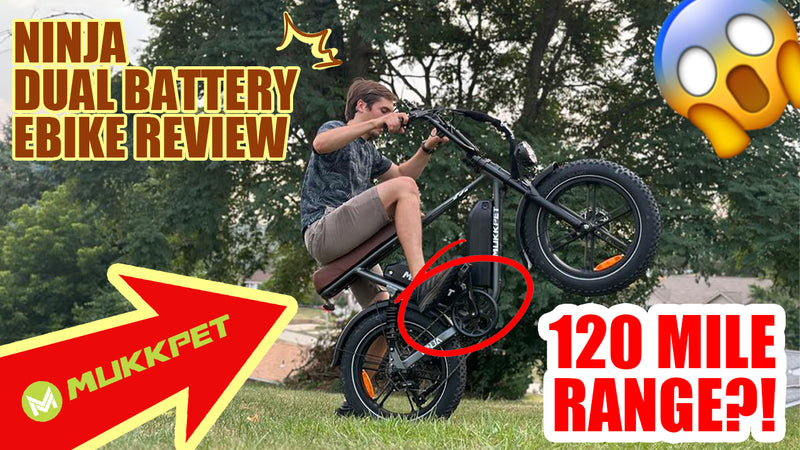 Mukkpet NINJA Moped-Style E-Bike – mukkpet bike